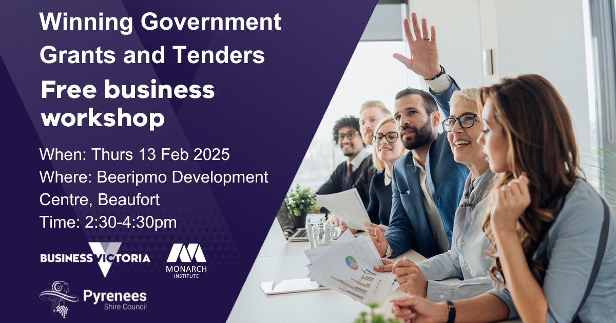 Postponed - Free Workshop - Winning Government Grants and Tenders ...