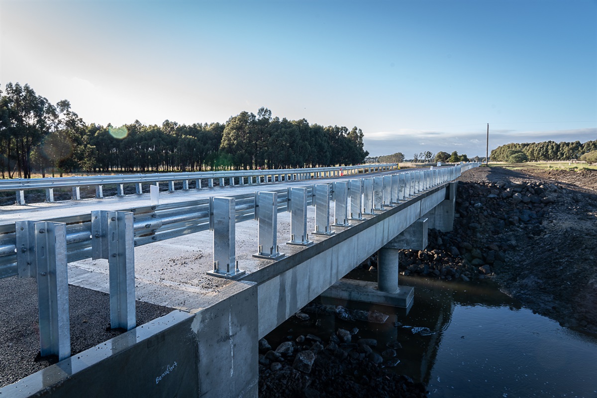 Bridge reopening caps off major renewal program - Pyrenees Shire Council