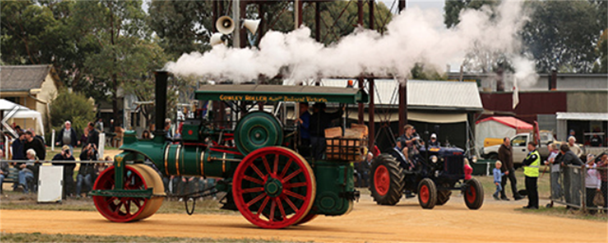 121st Lake Gold Smith Steam Rally - Pyrenees Shire Council