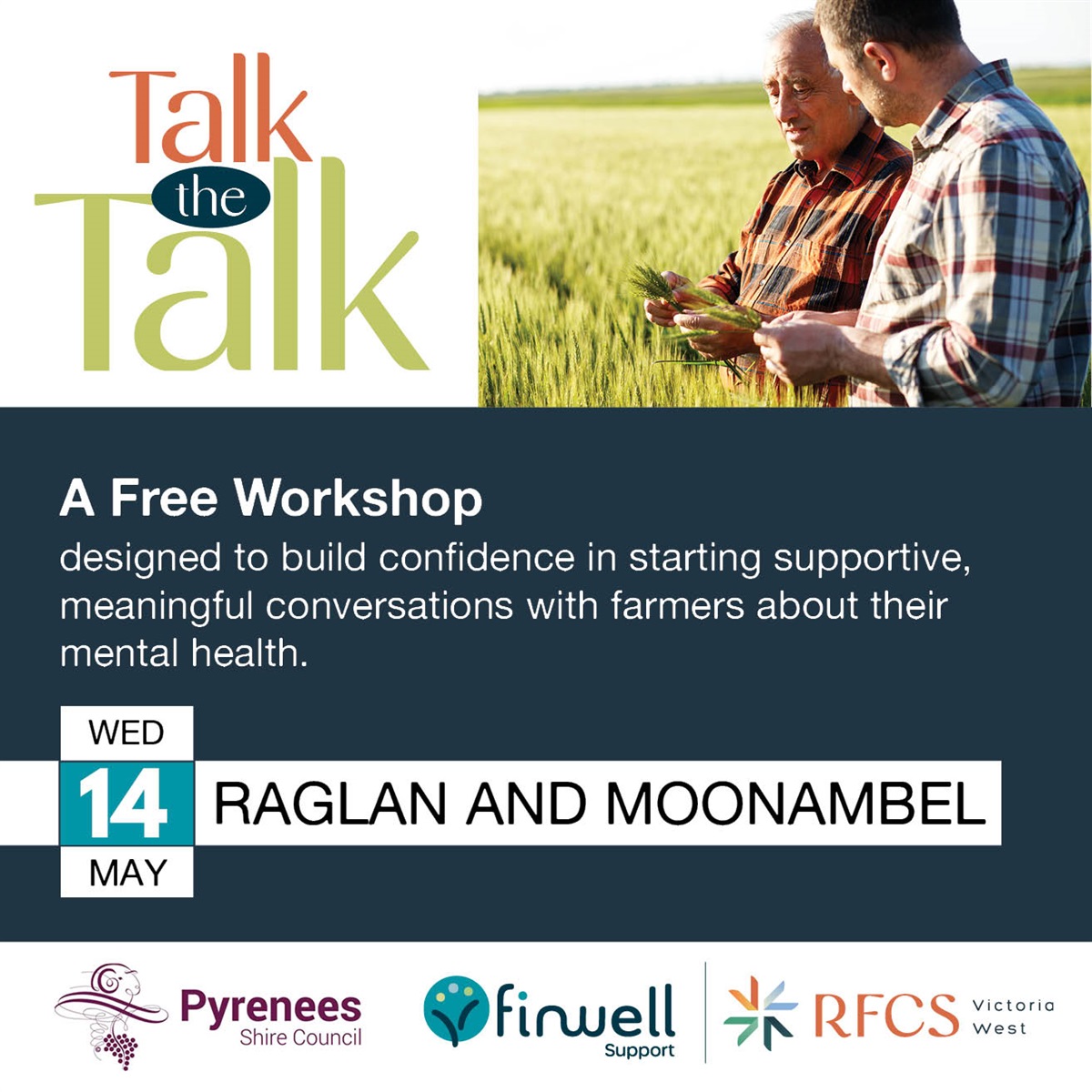 Talk the Talk Moonambel - Cancelled - Pyrenees Shire Council